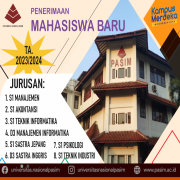 Penerimaan Mahasiswa Baru - Universitas Nasional Pasim