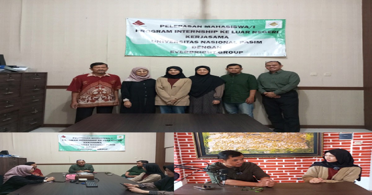 Mahasiswa UNAS PASIM Mulai Magang di Luar Negeri - Universitas Nasional ...