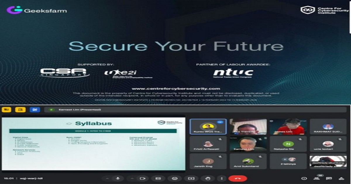 Kerjasama UNAS PASIM dengan CFCI Singapore - Universitas Nasional Pasim