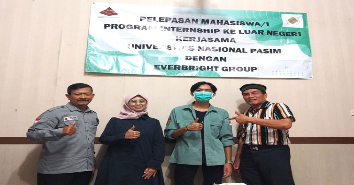 UNAS PASIM Lepas Mahasiswa untuk Program Internship ke Taiwan ...