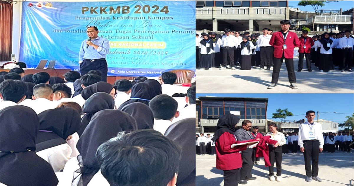 UNAS PASIM Memulai PKKMB untuk Mahasiswa Baru - Universitas Nasional Pasim